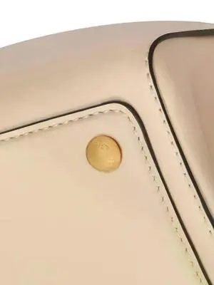 Etro Vela Leather Shoulder Bag - Neutrals