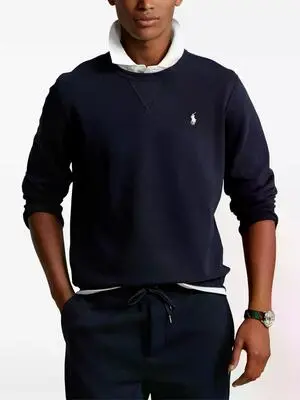 Polo Ralph Lauren Embroidered-logo Sweatshirt - Blue