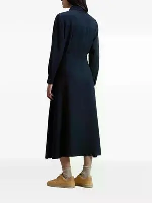 Woolrich Shirt Belt Midi Dress