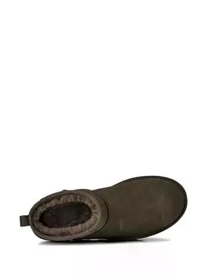 UGG Ultra Mini Embossed Boots - Brown