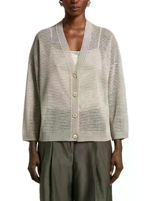 Peserico Buttoned Knitted Cardigan