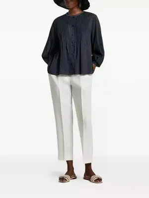 Peserico Pintuck-detail Blouse