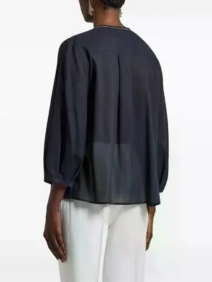 Peserico Pintuck-detail Blouse