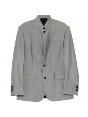 LANVIN Mandarin-collar Long-sleeve Blazer