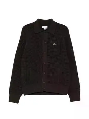 Lacoste Logo-patched Long-sleeve Cardigan