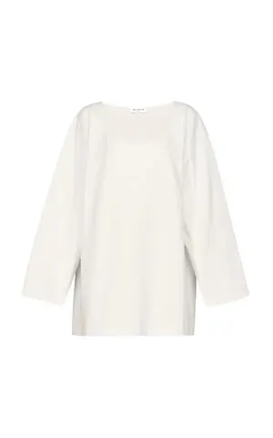 Alaïa Loose-fitting Cotton T-shirt - White