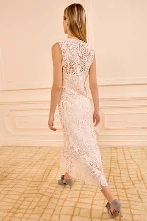 Ulla Johnson Eloisa Corded Lace Midi Dress