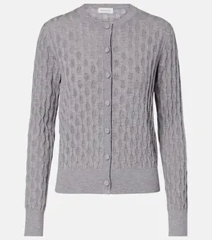 Dries Van Noten Wool Cardigan - Grey