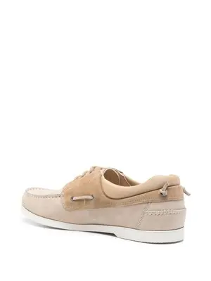Woolrich Boat Moccasin Loafers - Beige