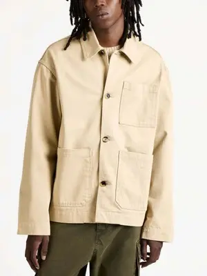 JW Anderson Blouson Jacket With Patch Pocket - Beige