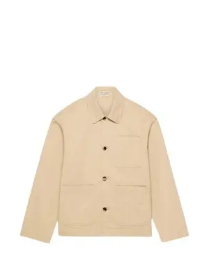 JW Anderson Blouson Jacket With Patch Pocket - Beige