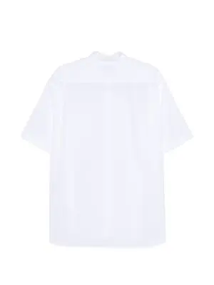 Comme Des Garçons Logo Shirt - White
