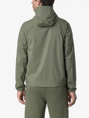 K-WAY Stretch Nylon Blouson Jacket - Green
