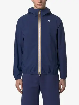 K-WAY Stretch Dot Jacket - Blue