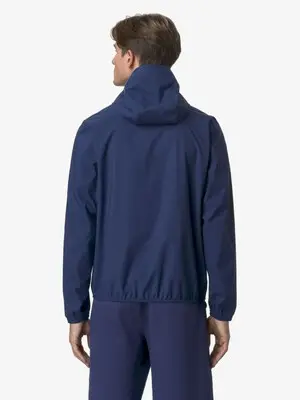 K-WAY Stretch Dot Jacket - Blue
