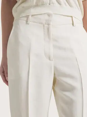 Seventy Carrot Fit Trousers - White