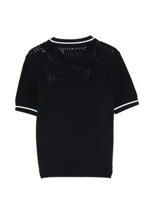 Iceberg Crew Neck Knitted Sweater