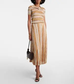 Missoni Lamé Polo Shirt