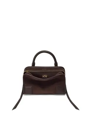 Loewe Amazona 180 Mini Leather Handbag - Brown