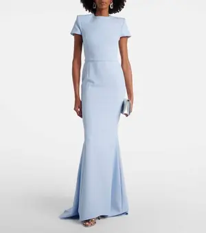 Safiyaa Parker Crêpe Gown