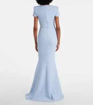 Safiyaa Parker Crêpe Gown