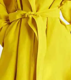 Alaïa Oversized Poplin Trench Coat