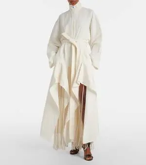 Alaïa Trompe L'oeil Wide-leg Pants