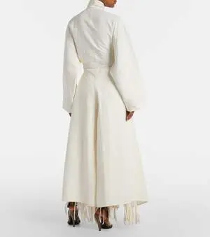 Alaïa Trompe L'oeil Wide-leg Pants
