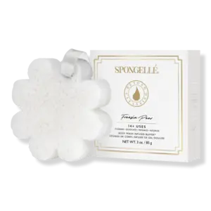 SPONGELLE Freesia Pear Boxed Flower Body Buffer | Body Wash Infused Buffer - One-color