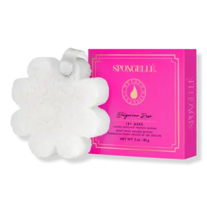 SPONGELLE Bulgarian Rose Boxed Flower Body Buffer | Body Wash Infused Buffer - One-color
