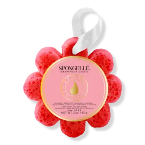 SPONGELLE Grapefruit Cassis Wild Flower Body Buffer | Body Wash Infused Buffer - One-color