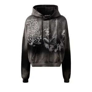 HELLSTAR Eiffel Tower Graphic Hoodie