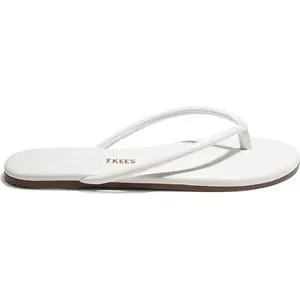 Tkees Lily Tubular Flip Flop - White