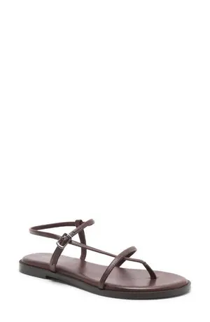 Free People Corsica Ankle Strap Sandals - Oak