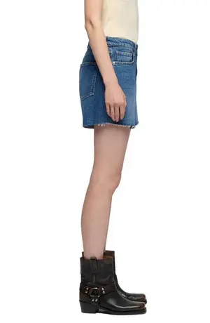 7 For All Mankind Monroe Long Denim Shorts