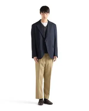 Prada Single-breasted Cashmere Jacket