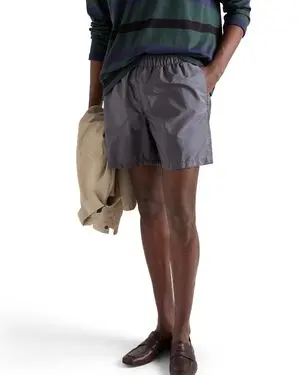 Prada Re-nylon Swim Trunks - Grey