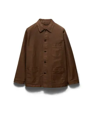 Prada Cotton Blouson Jacket - Brown