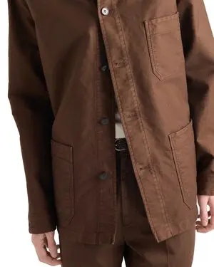 Prada Cotton Blouson Jacket - Brown