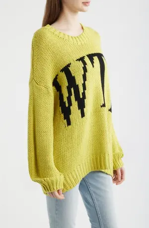 DRESSED IN LALA Crop Sweater