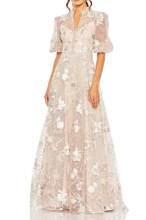 Blush Metallic Mini Dresses