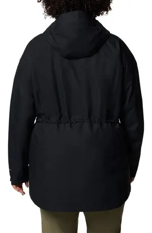 Columbia Hikebound Ii Long Waterproof Jacket - Black
