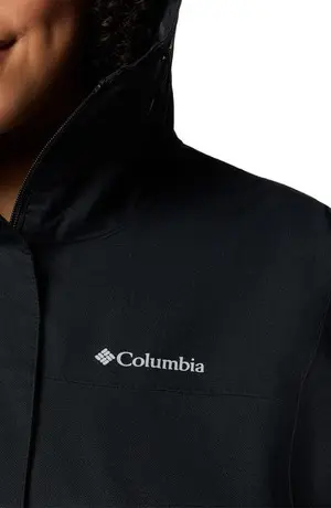 Columbia Hikebound Ii Long Waterproof Jacket - Black