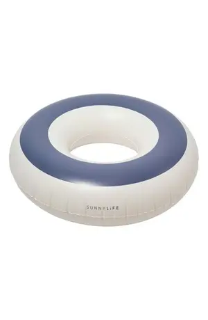 SUNNYLIFE Tube Pool Ring - Blue