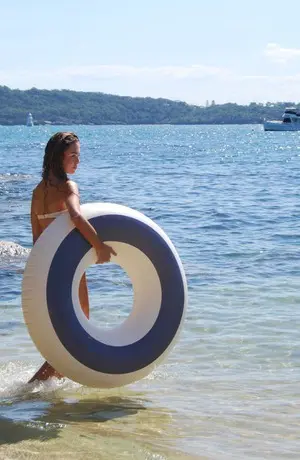 SUNNYLIFE Tube Pool Ring - Blue