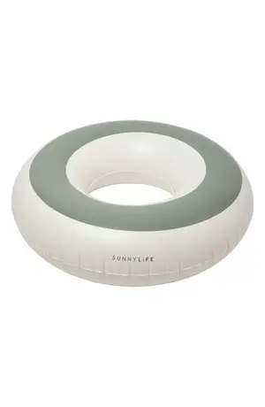 SUNNYLIFE Tube Pool Ring - Green