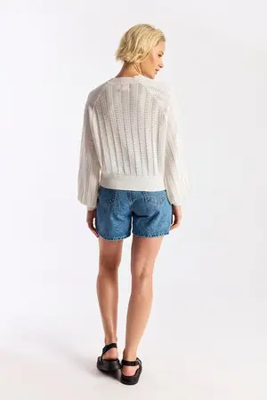 WISPR Stitch Raglan Crew Neck Sweater