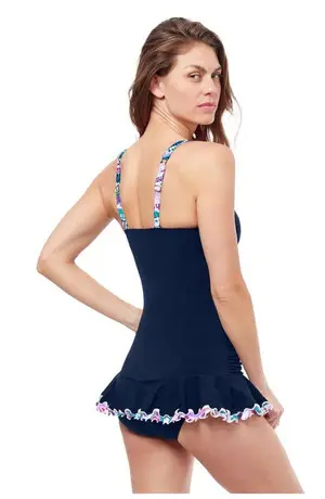 GOTTEX Canva Tricolore D-cup Swimdress