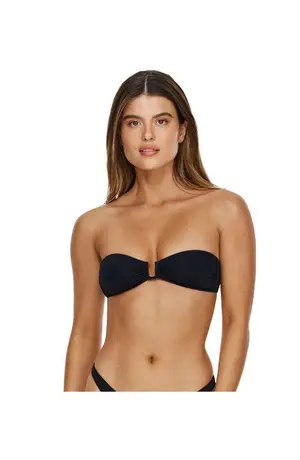 GOTTEX Midnight Bandeau Bikini Top Black