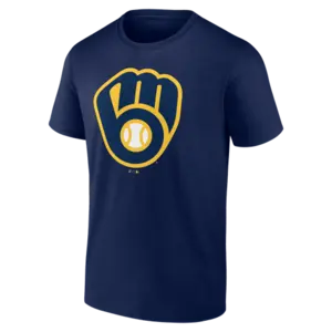 LOGO ATHLETIC Milwaukee Brewers Official Logo T-shirt